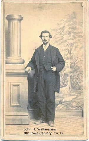 8th Iowa cavalry boys fought together, CDVs – The Battle of Franklin ...
