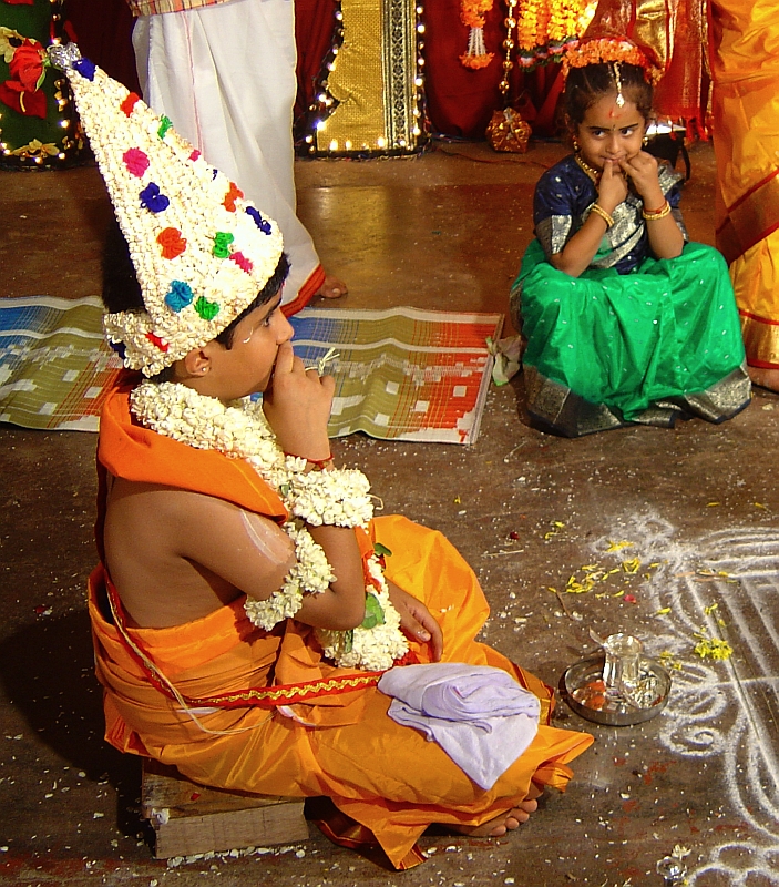 Vishakh's Upanayanam I had a trip to Kerala during the weekend, to ...