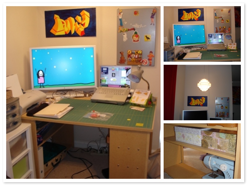 Amy Gets a Desk!!! | I finally got a proper desk...I MADE a … | Flickr