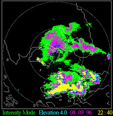 Radar Imagery of a Multicell Thunderstorm |﻿ A Voice In The Wind