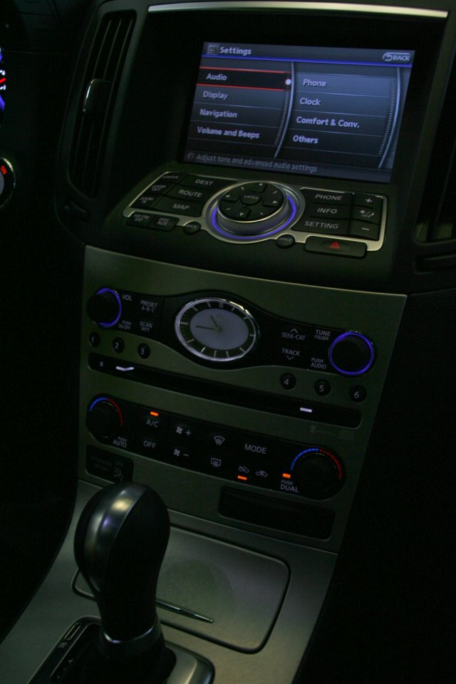2007 Infiniti G35 Coupe Interior